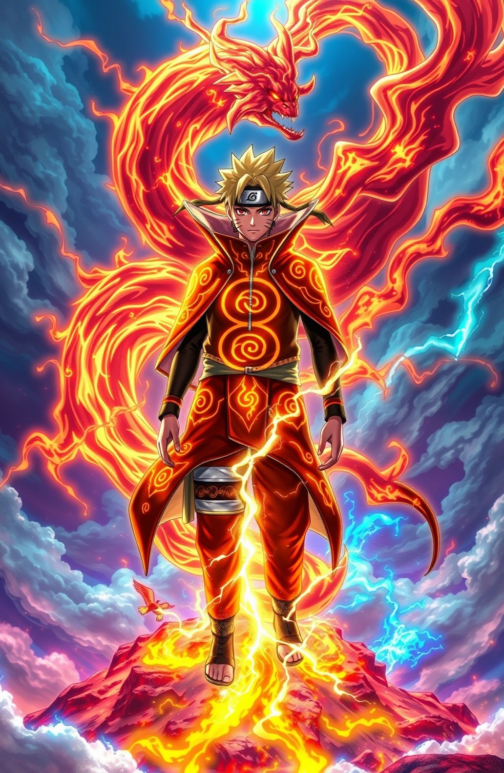 🔥 Free Download Naruto Bijuu Mode Wallpaper by @robertomatthews ...