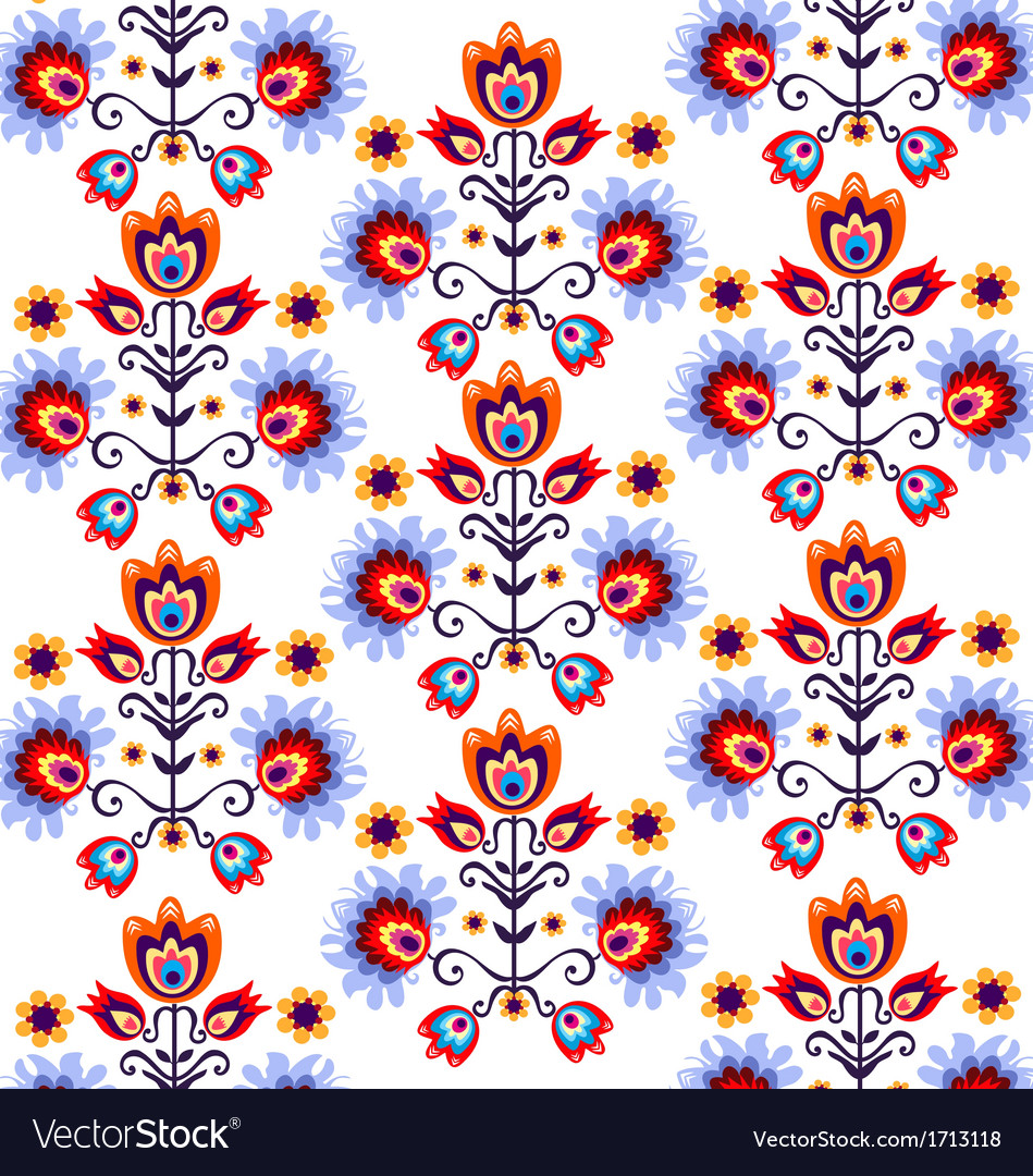 Folk Art Floral Wallpaper at Samuel Truelove blog