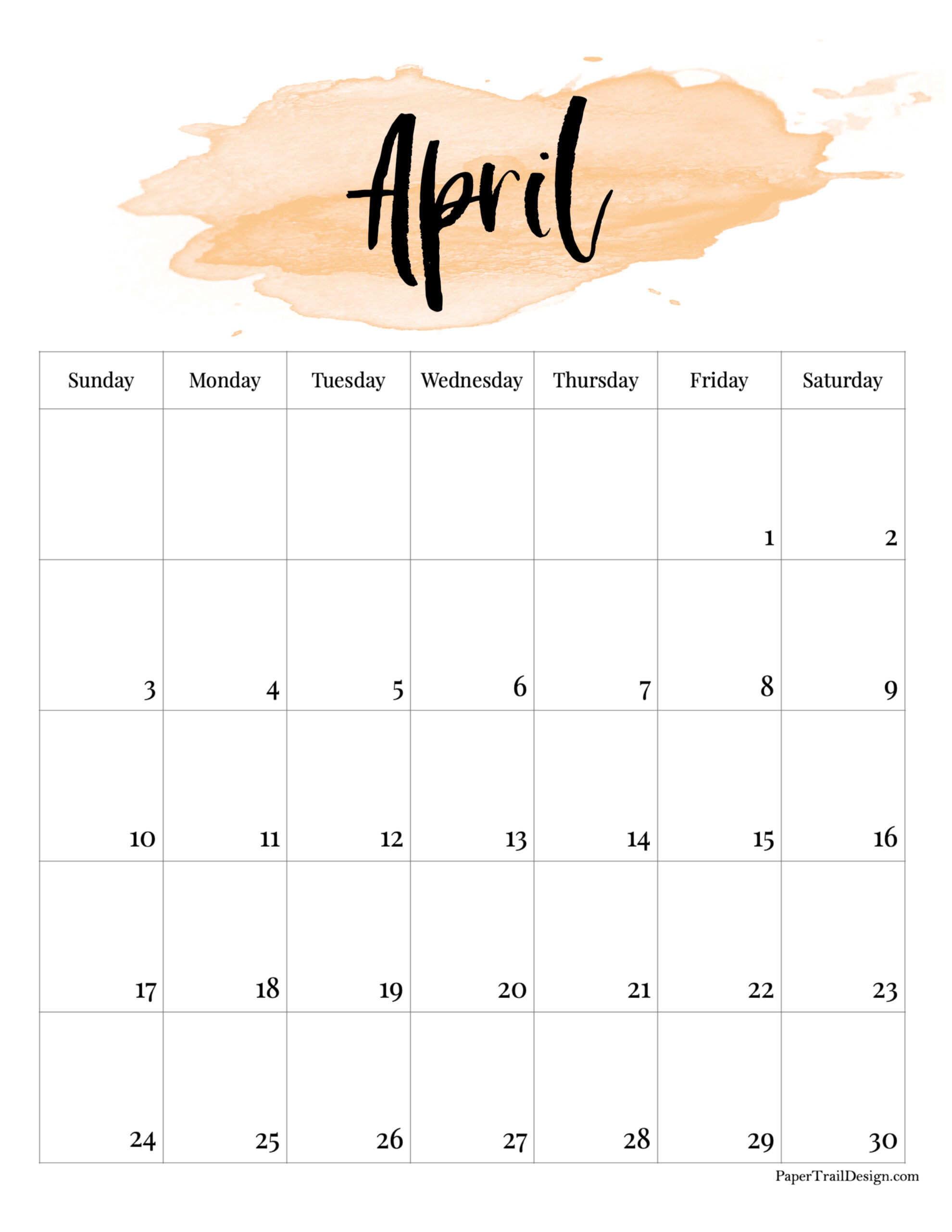 🔥 Free Download Cute Printable April Calendar Wallpaper by @ronnieb62 ...