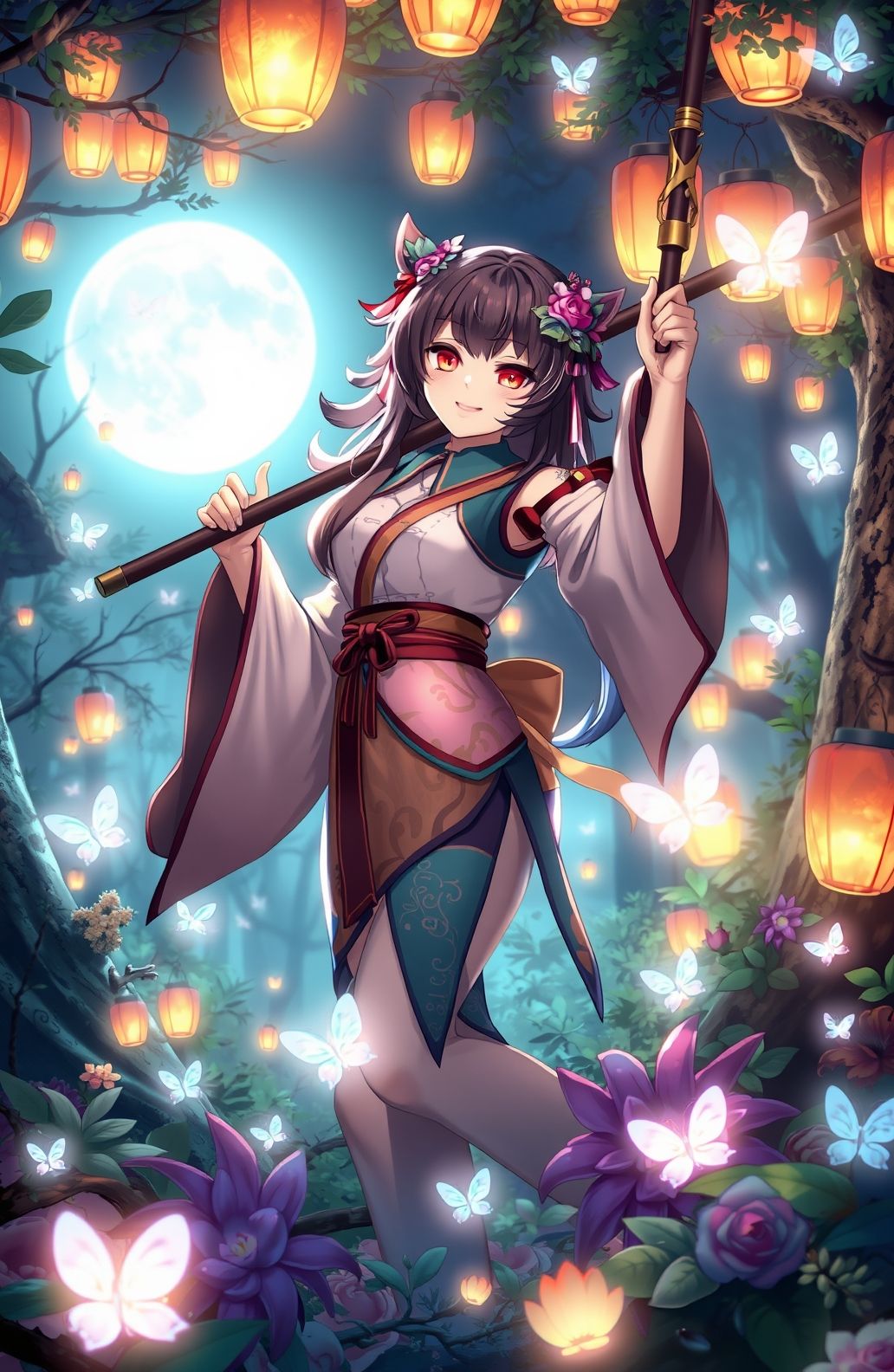🔥 [60+] Hutao Genshin Impact Wallpapers | WallpaperSafari