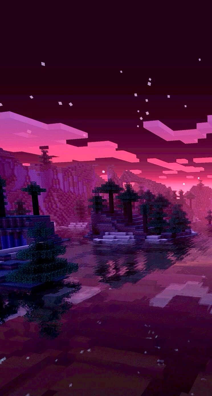 🔥 [40+] Minecraft Sunset Wallpapers | WallpaperSafari