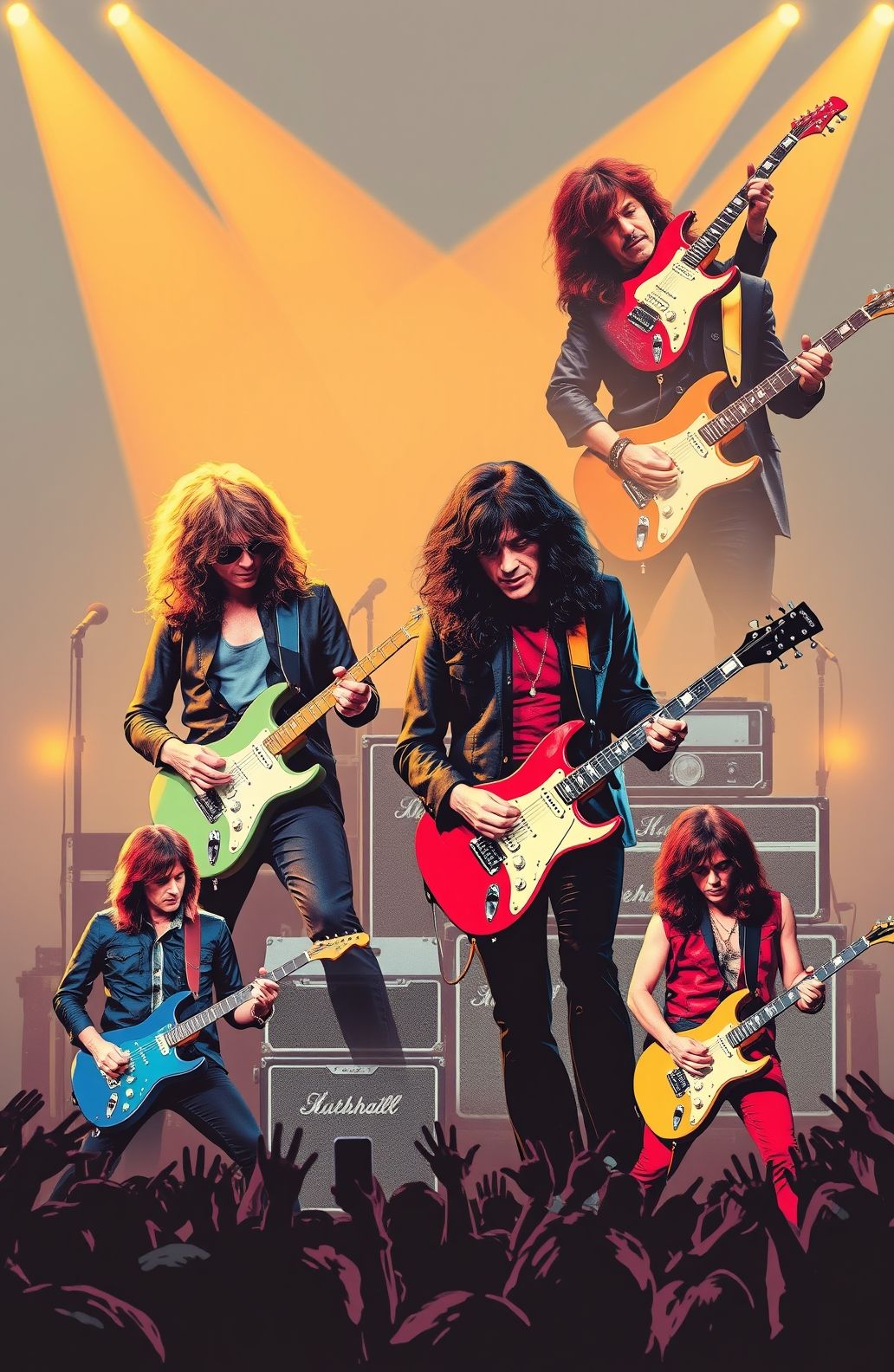 🔥 Free Download Classic Rock Bands Wallpaper by @avalencia ...