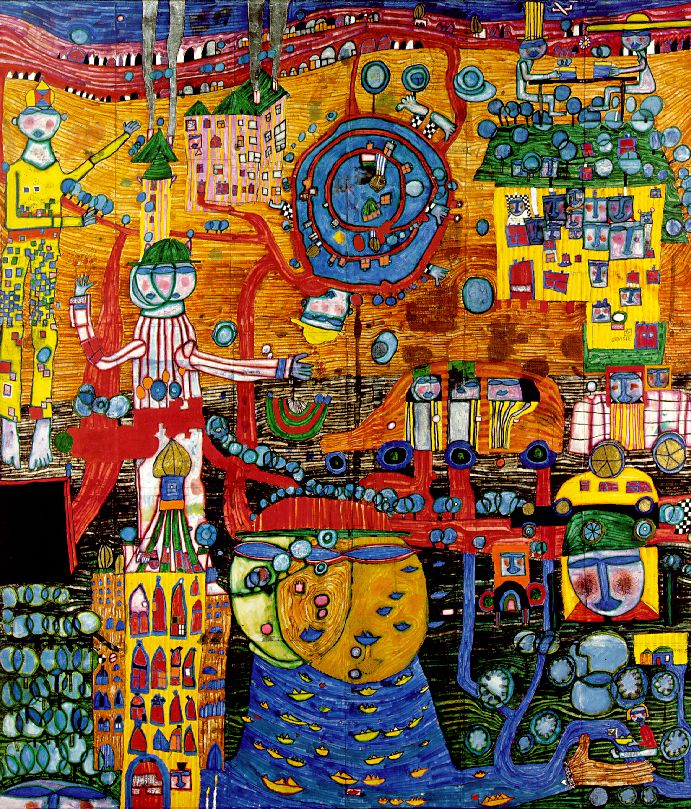 🔥 Free Download Friedrich Hundertwasser Paintings by @alisonm ...
