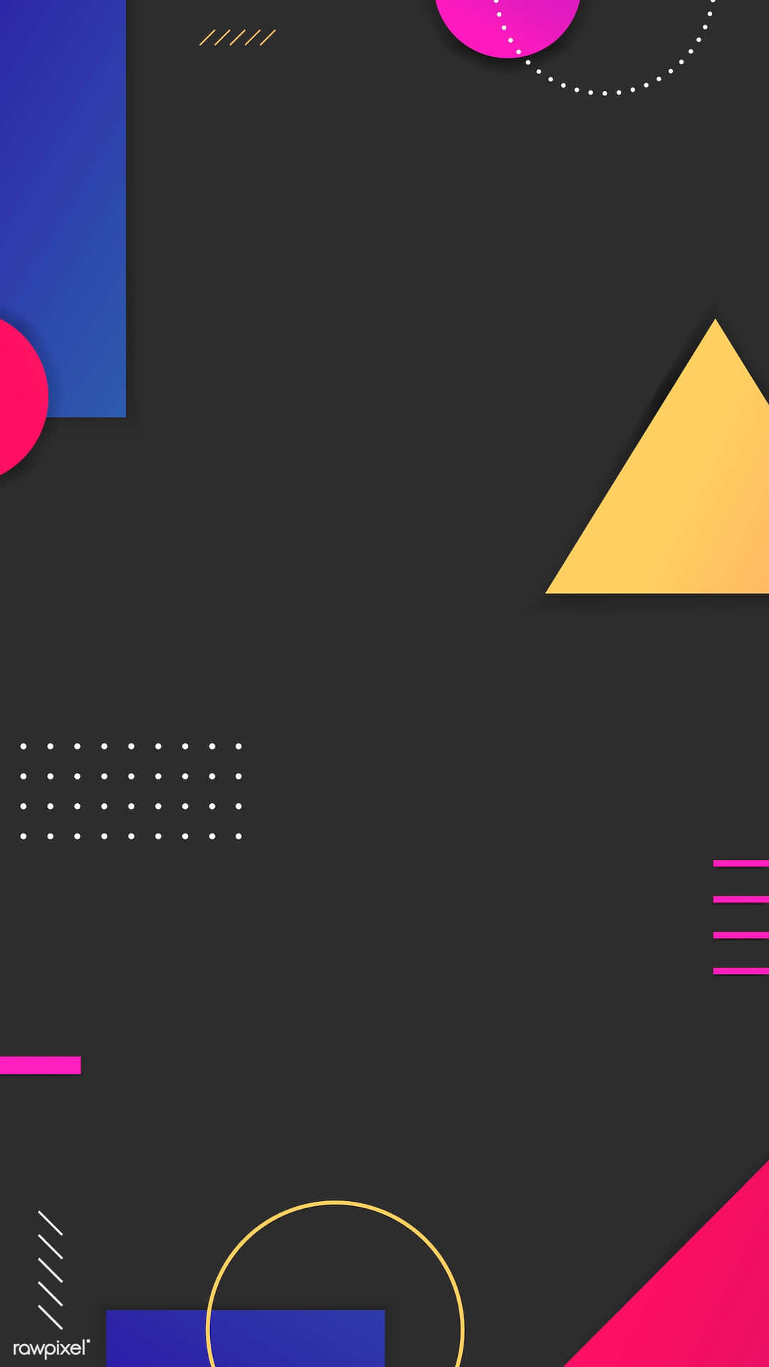 🔥 Free Download Memphis Background Wallpaper by @reginatran ...