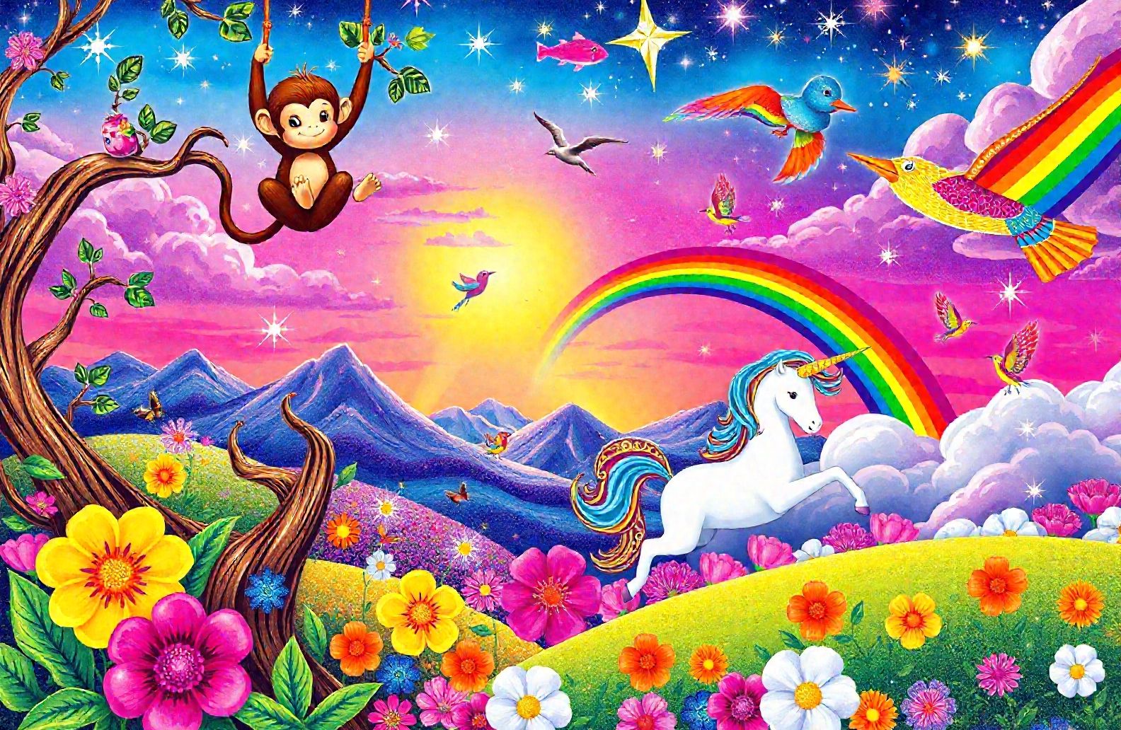 🔥 Free Download Lisa Frank Wallpaper by @jenniferm73 | WallpaperSafari