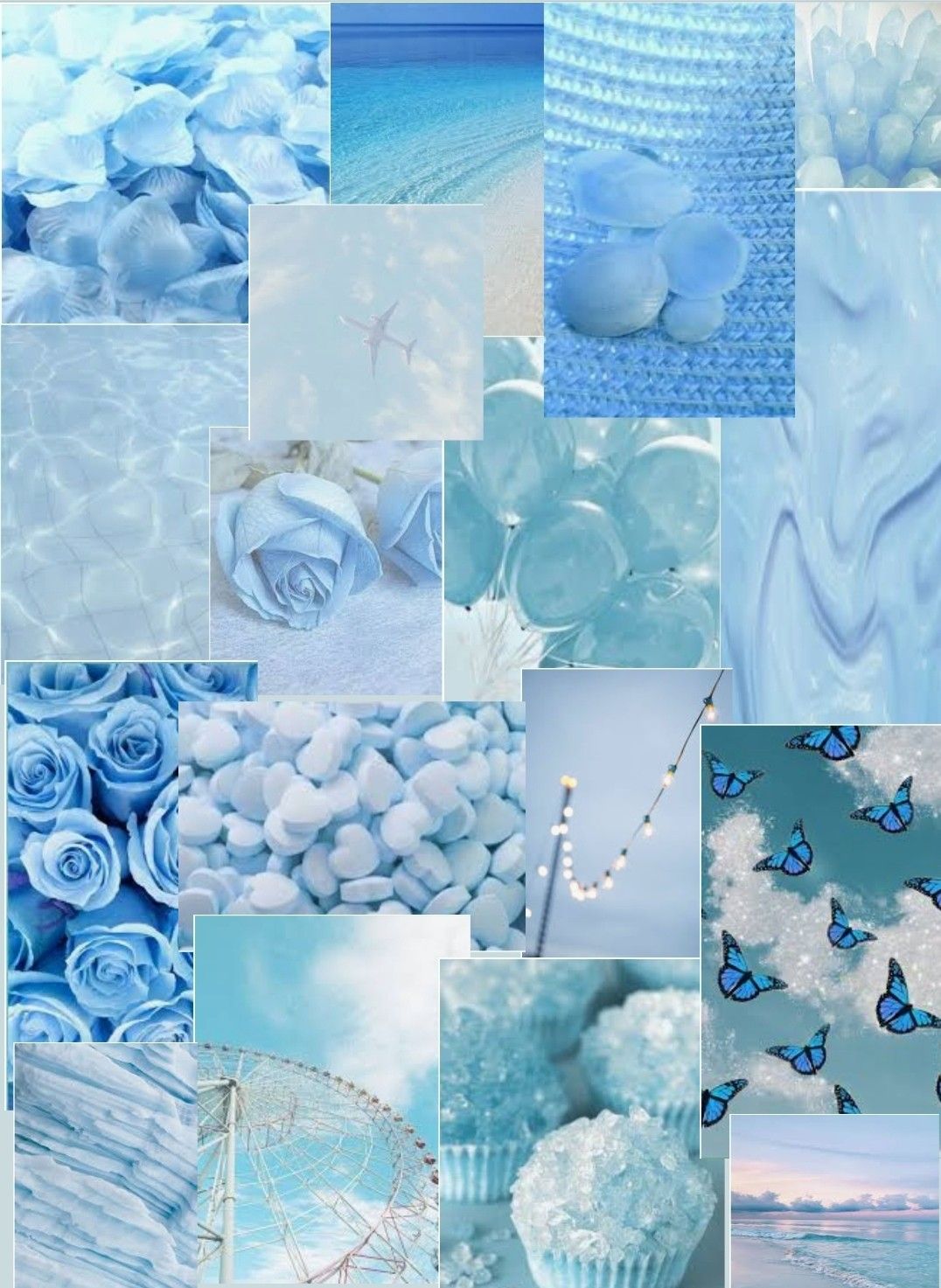 🔥 [60+] Light Blue Aesthetic Wallpapers | WallpaperSafari