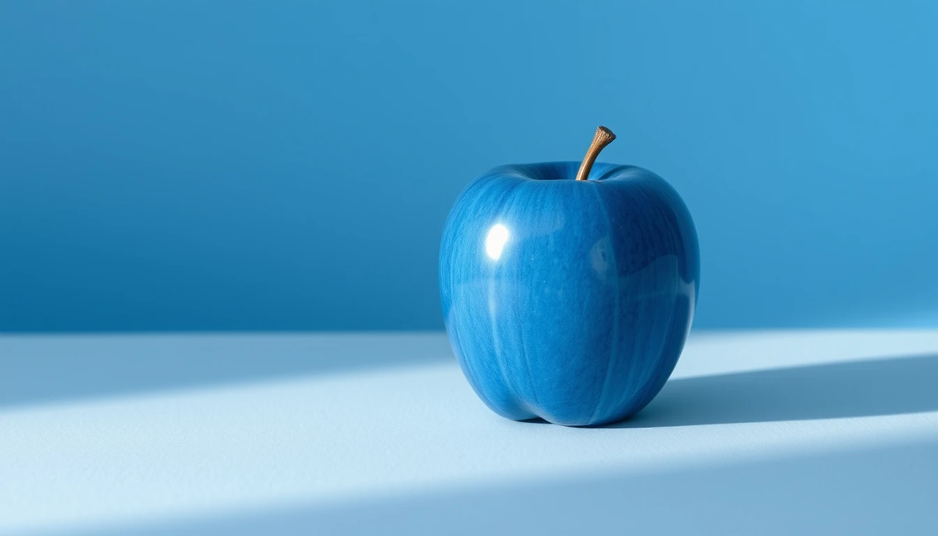 🔥 Free Download Blue Apple Wallpaper by @johnathana | WallpaperSafari