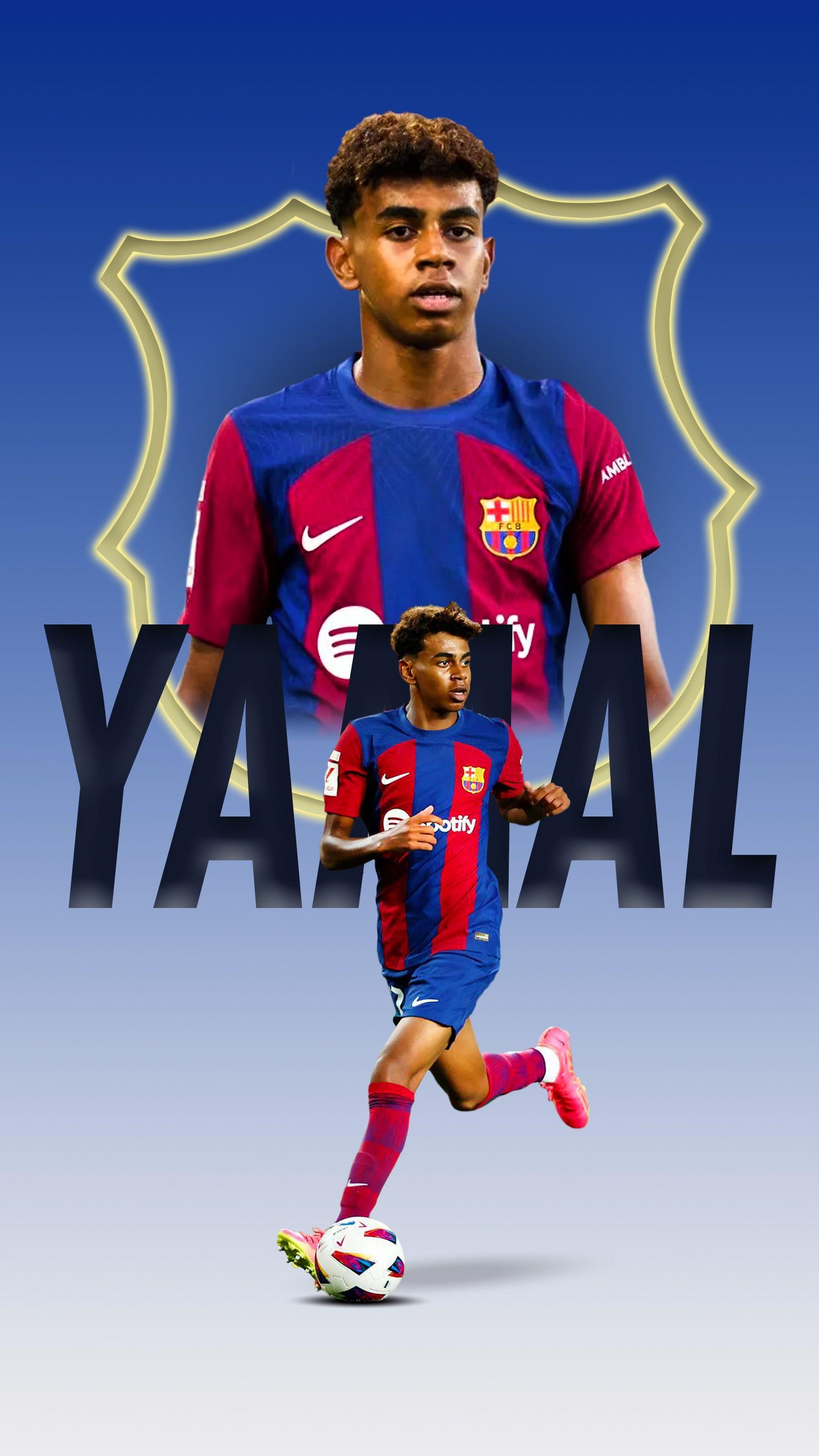 🔥 Free Download Lamine Yamal Barcelona 4k Wallpaper by @jordanyoung ...