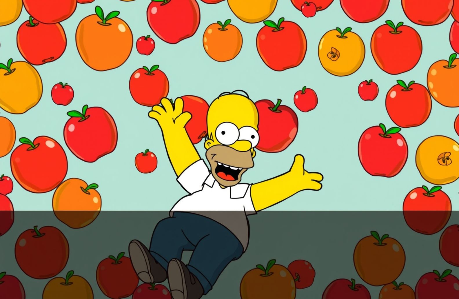 🔥 Free Download Homer Simpson Apple Wallpaper by @dianam | WallpaperSafari