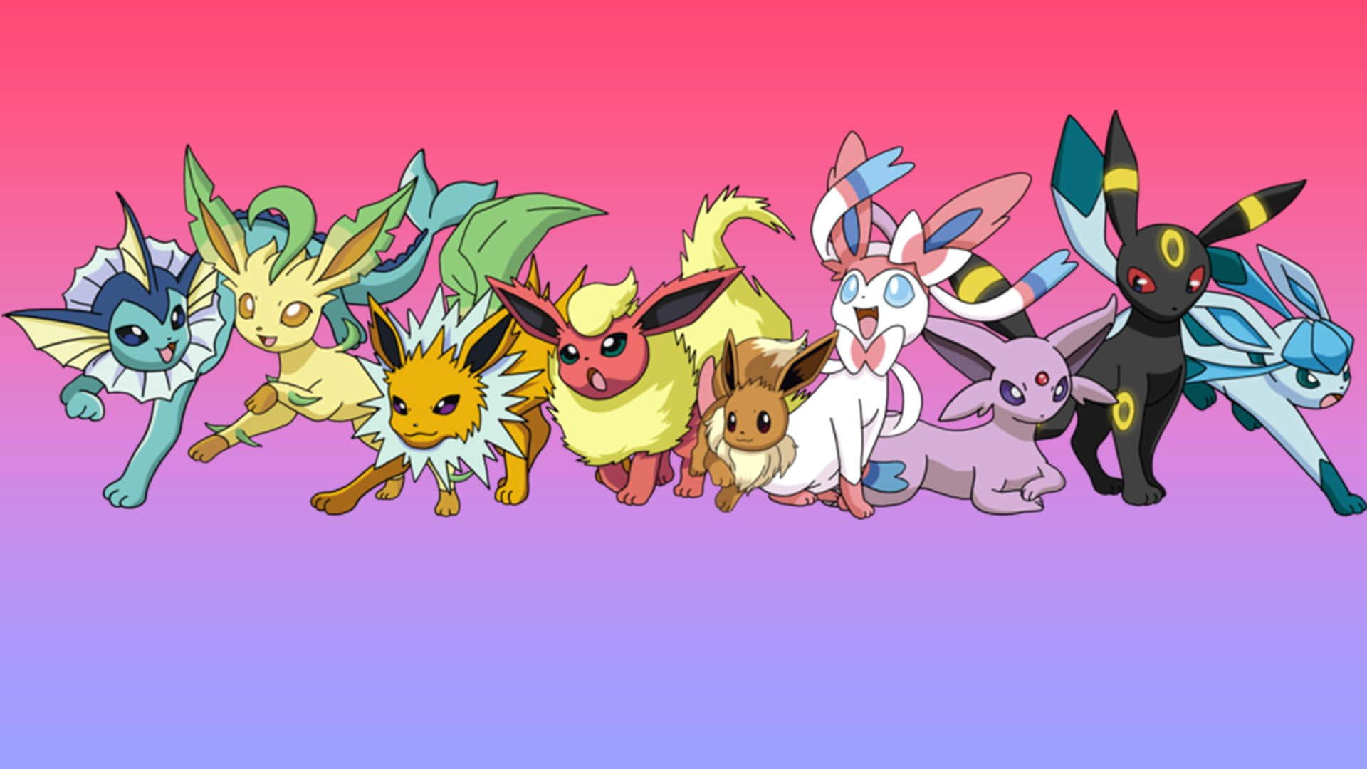 🔥 [50+] Eevee Evolutions Wallpapers | WallpaperSafari