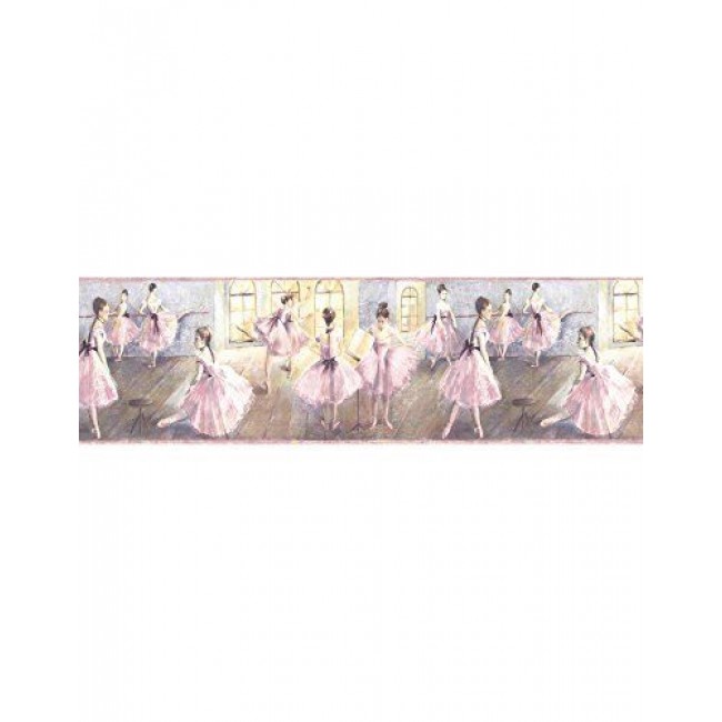 Dancing Ballerina Wallpaper Border