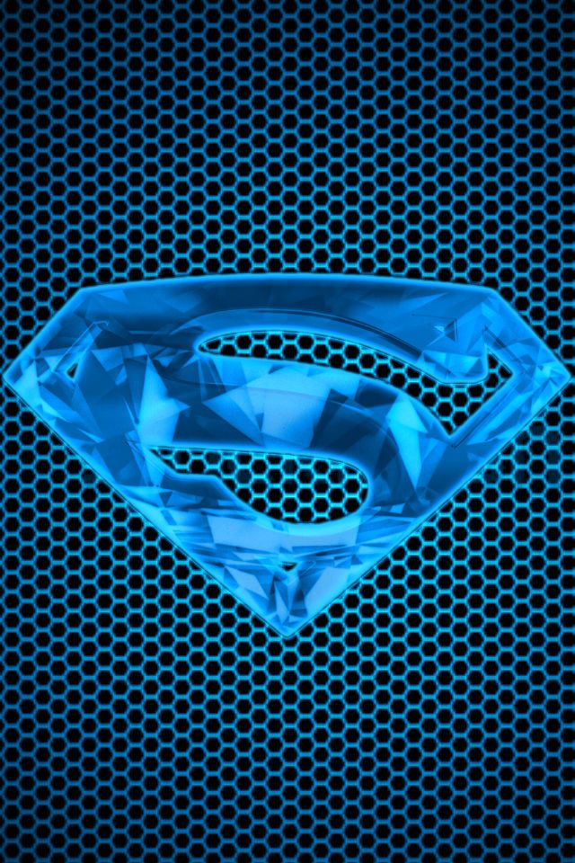 🔥 Free Download Blue Kryptonite S Shield Background By kalel7 Superman ...