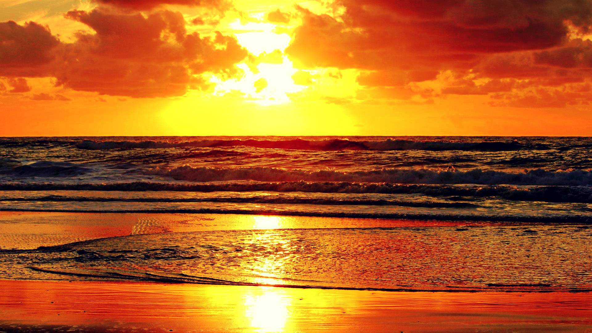Hd Sunset Wallpaper WallpaperSafari