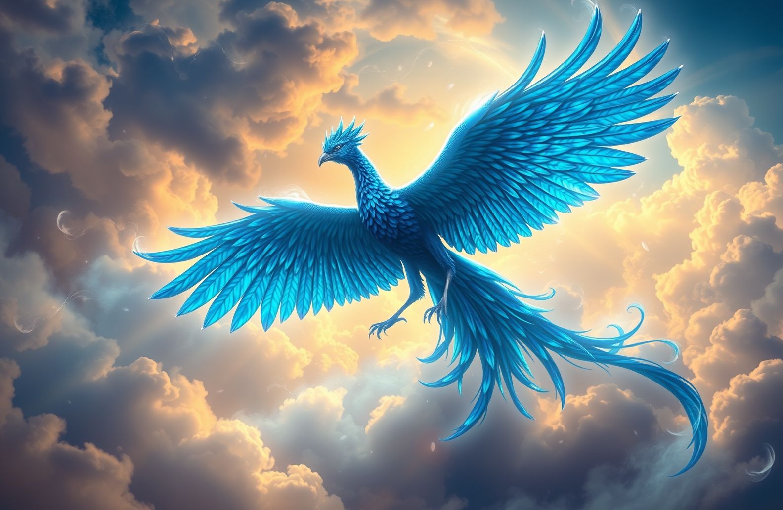 🔥 Free Download Blue Phoenix Bird Wallpaper Image High Quality Pictures ...