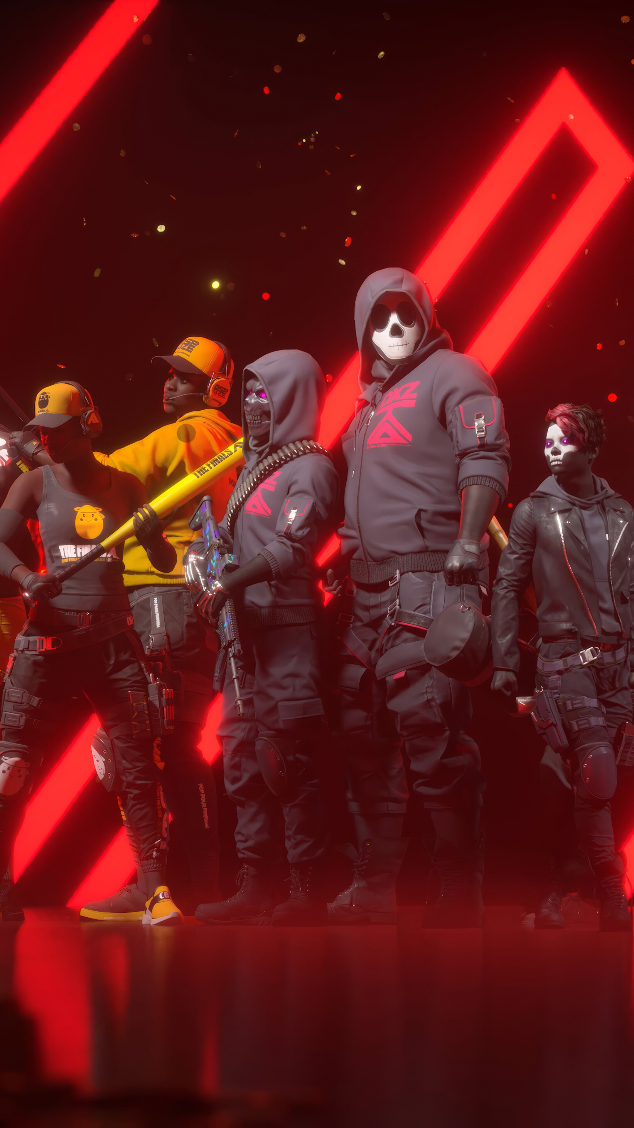 🔥 Free Download The Finals Team Game Characters 4k Wallpaper by ...