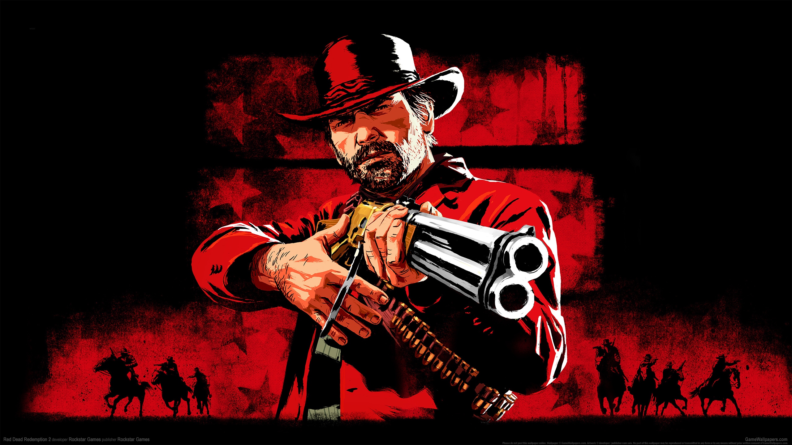 🔥 Free Download Red Dead Redemption Game 1440p Resol Wallpaper by ...