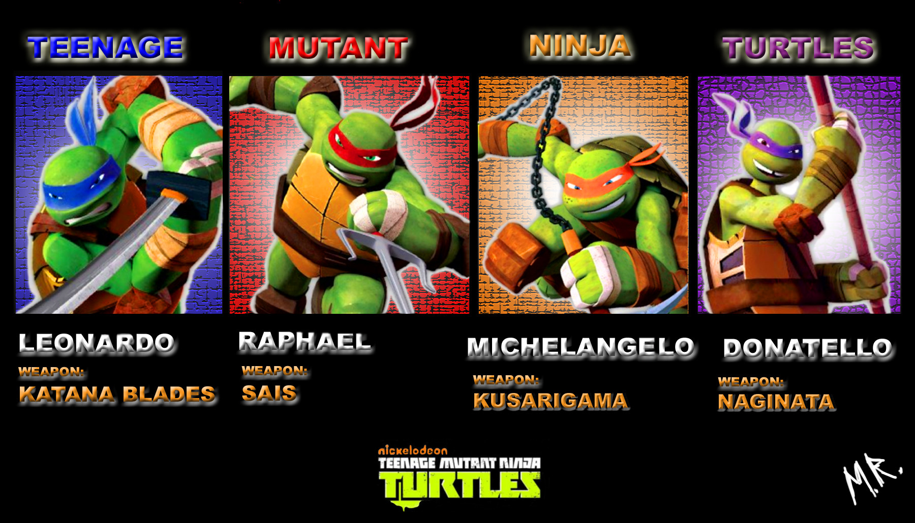 Free Download TEENAGE MUTANT NINJA TURTLES 2012 By ShadowNinja976 On 