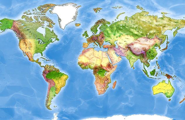 🔥 Free Download World Map Wallpaper High Resolution by @christianpena ...