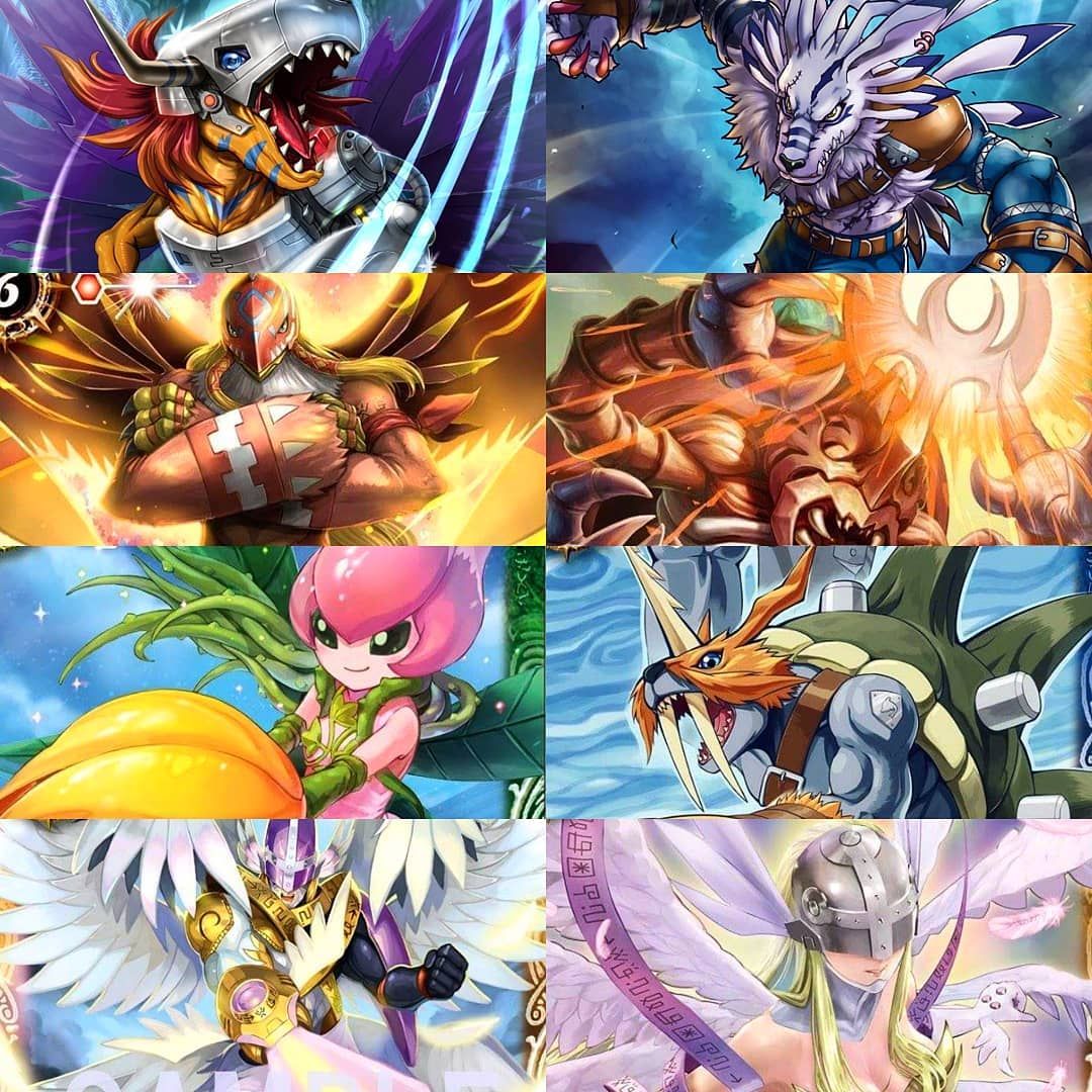 🔥 Free Download Digimon Battle Spirits Metalgreymon Weregarurumon ...