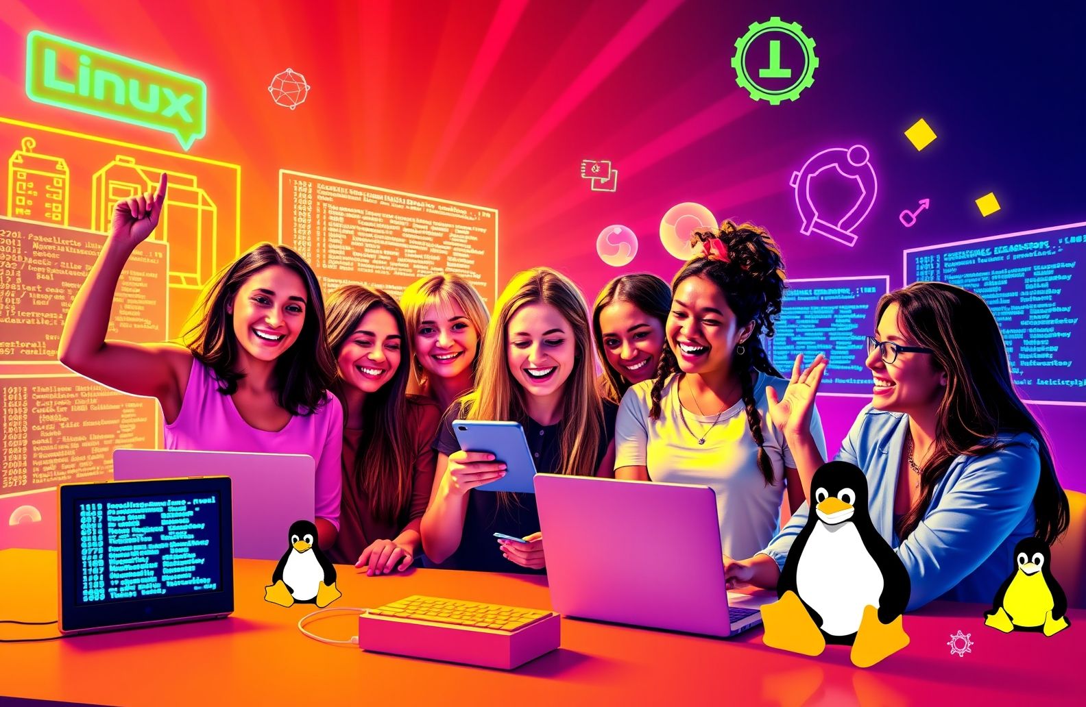 🔥 [50+] Linux Girls Wallpapers | WallpaperSafari