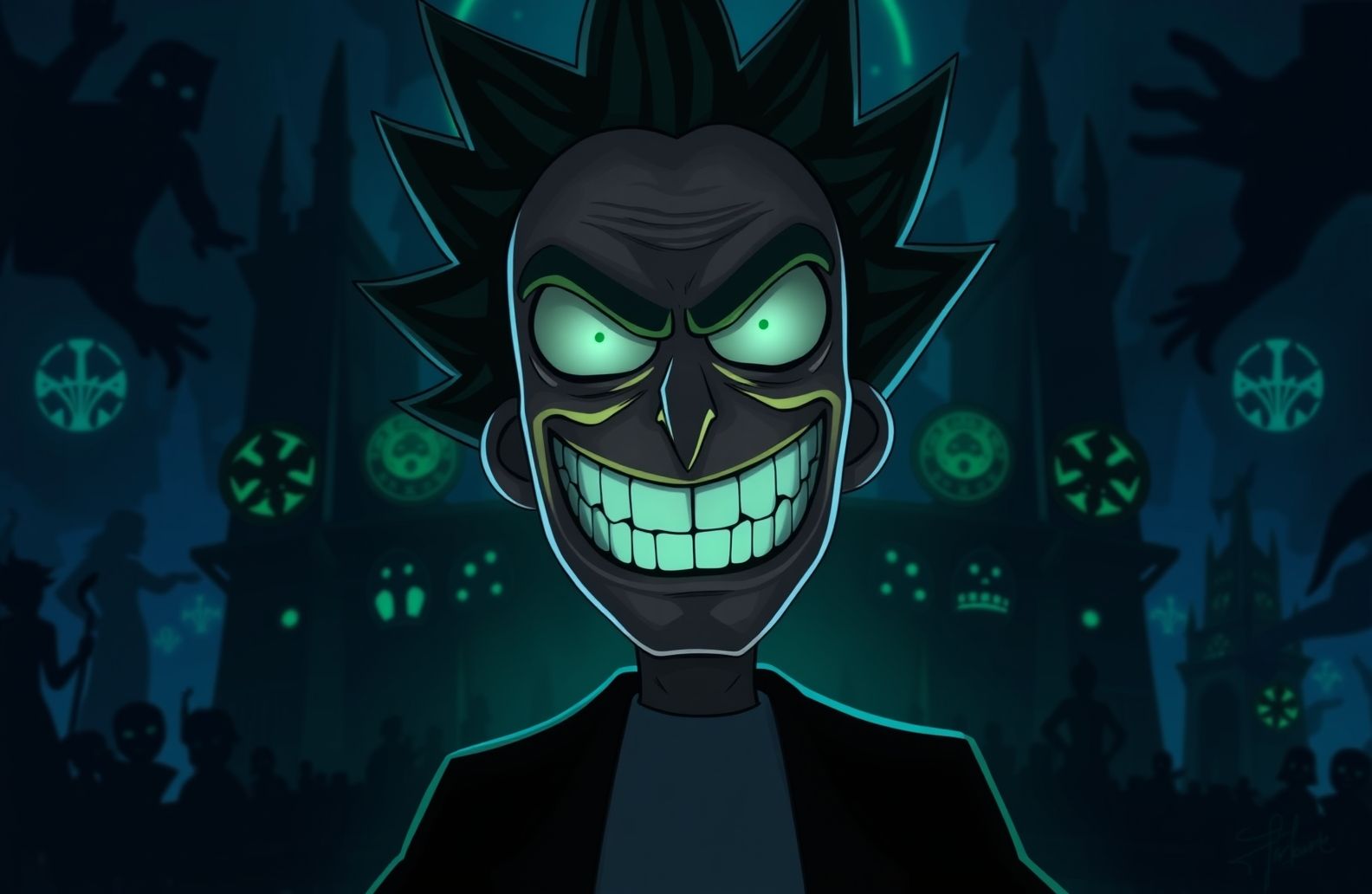 🔥 Free Download Evil Morty Wallpaper by @tarap94 | WallpaperSafari