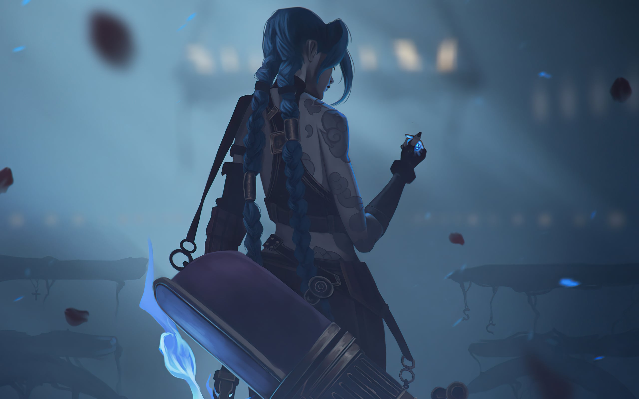 🔥 Free Download Jinx Arcane Series Netflix Lol 4k Hd Wallpaper by ...