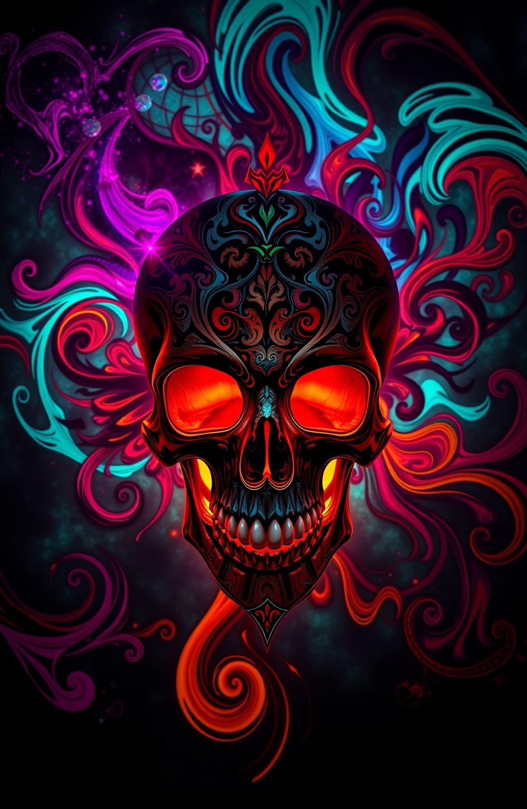 🔥 Free Download Skull Wallpaper And Screensavers by @achoi ...