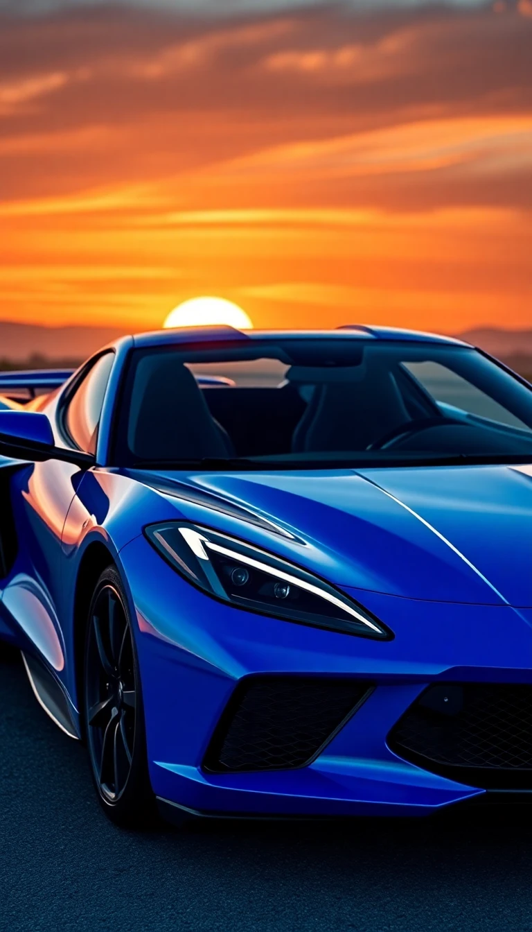 🔥 [40+] 2023 Chevrolet Corvette Blue Wallpapers | WallpaperSafari