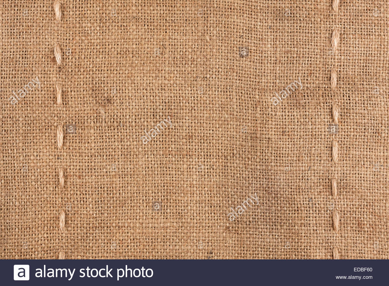 Free download The two vertical stitching on the burlap as background ...