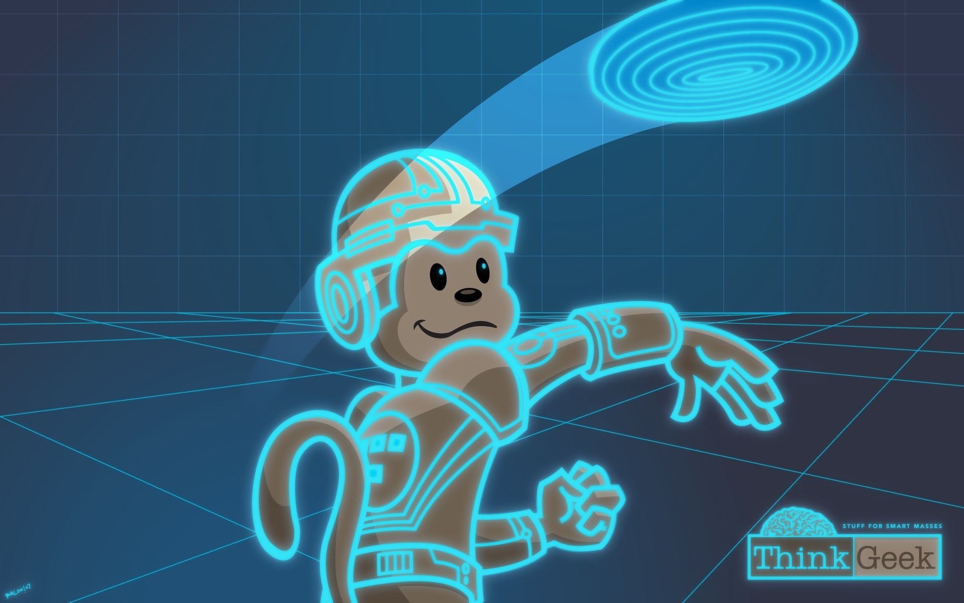 🔥 Free Download Tron Monkeys Thinkgeek High Quality Wallpaper ...