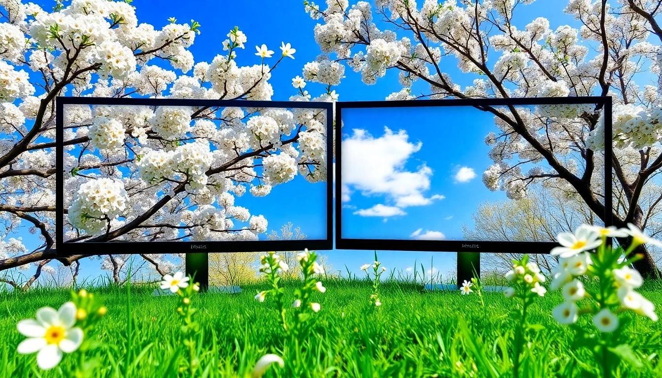 🔥 Free Download Dual Monitor Wallpaper Of Spring by @abailey59 ...