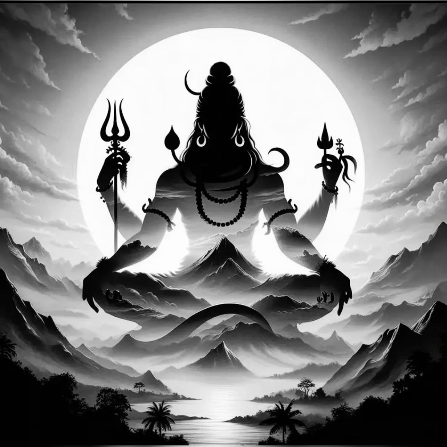 🔥 Free Download Lord Shiva Art Hd Wallpaper 1080p by @sarahellison ...