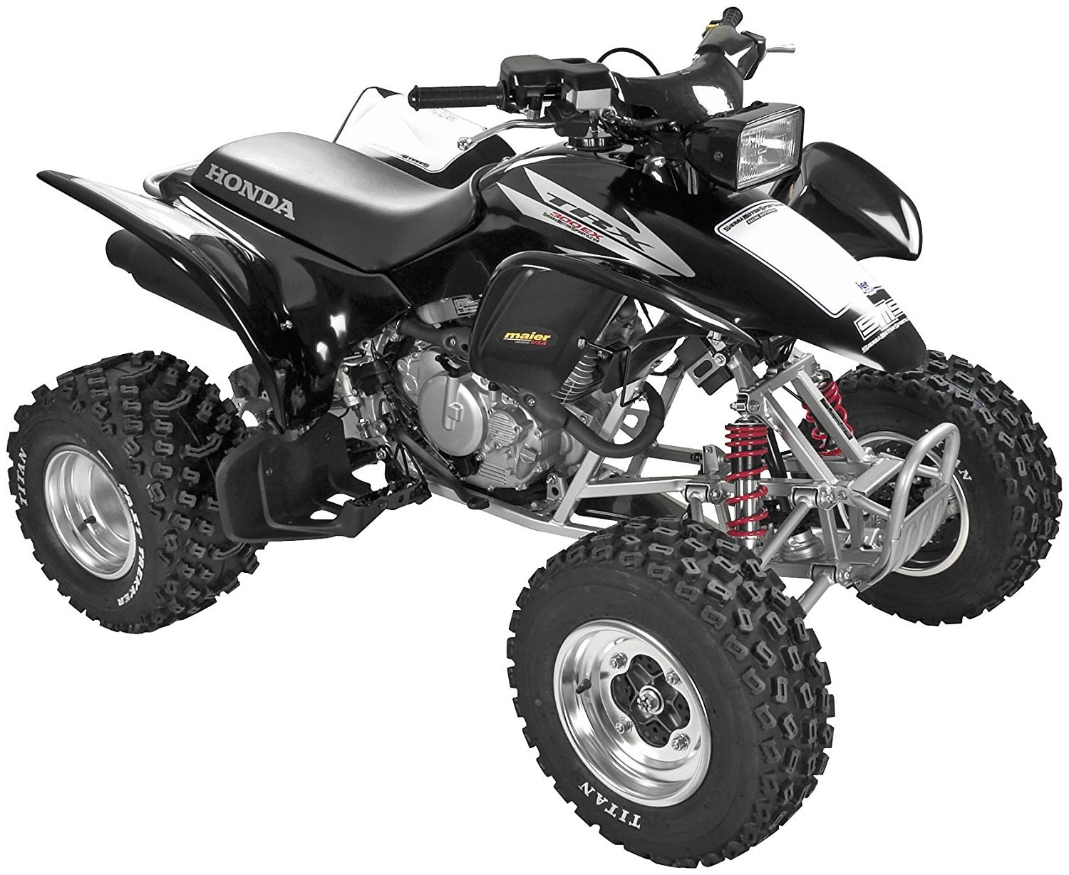 🔥 Free Download Maier Usa Custom Front Fender For Honda trx300ex Black ...