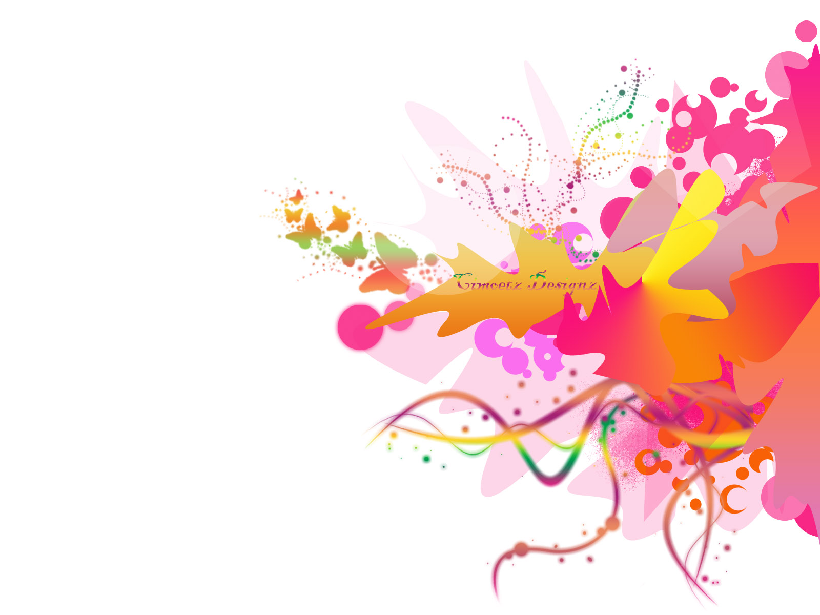 Free Download Sprinkle Bloomy Design Colorful Background Wallpaper For