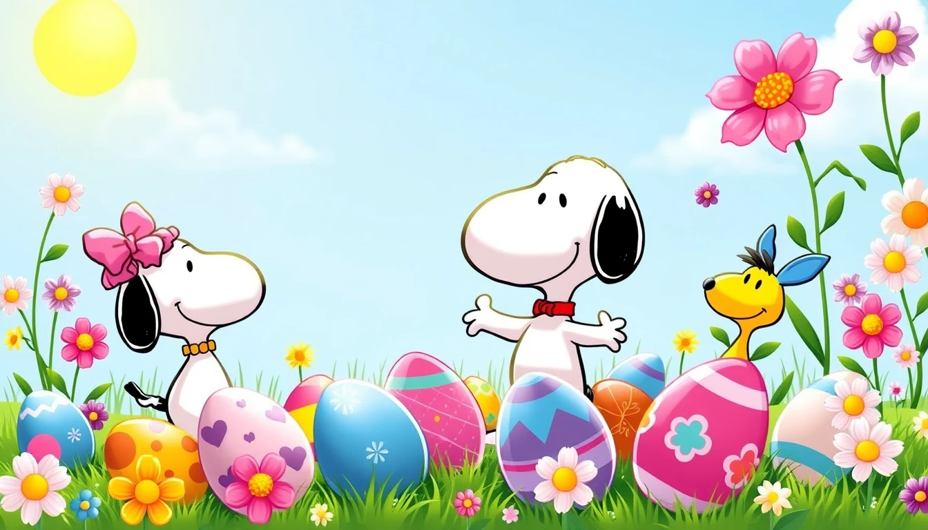 🔥 Free Download Snoopy Easter Wallpaper by @danielleroberson ...