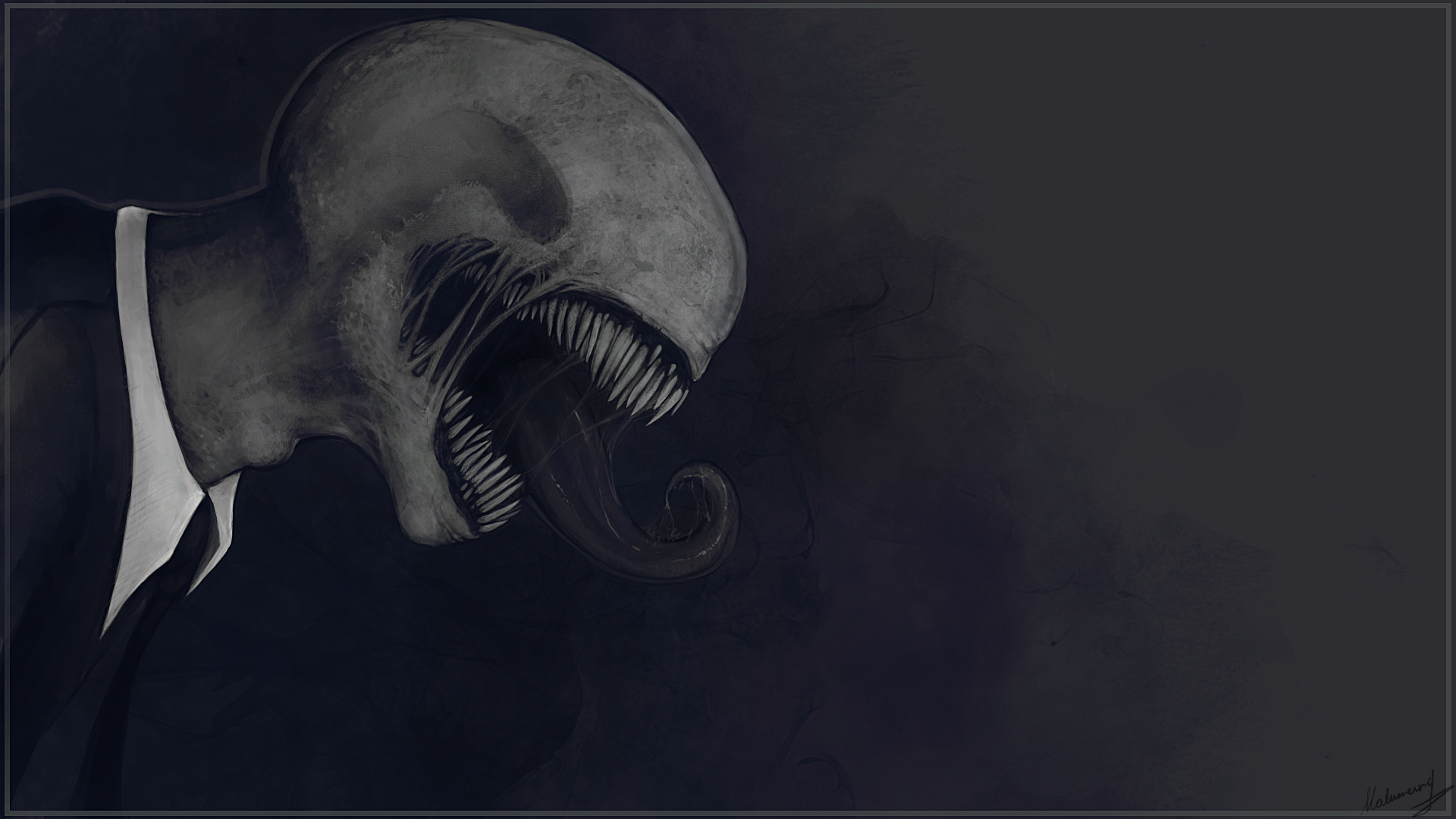 Free Download Slender Man Wallpaper 1920x1080 For Your Desktop