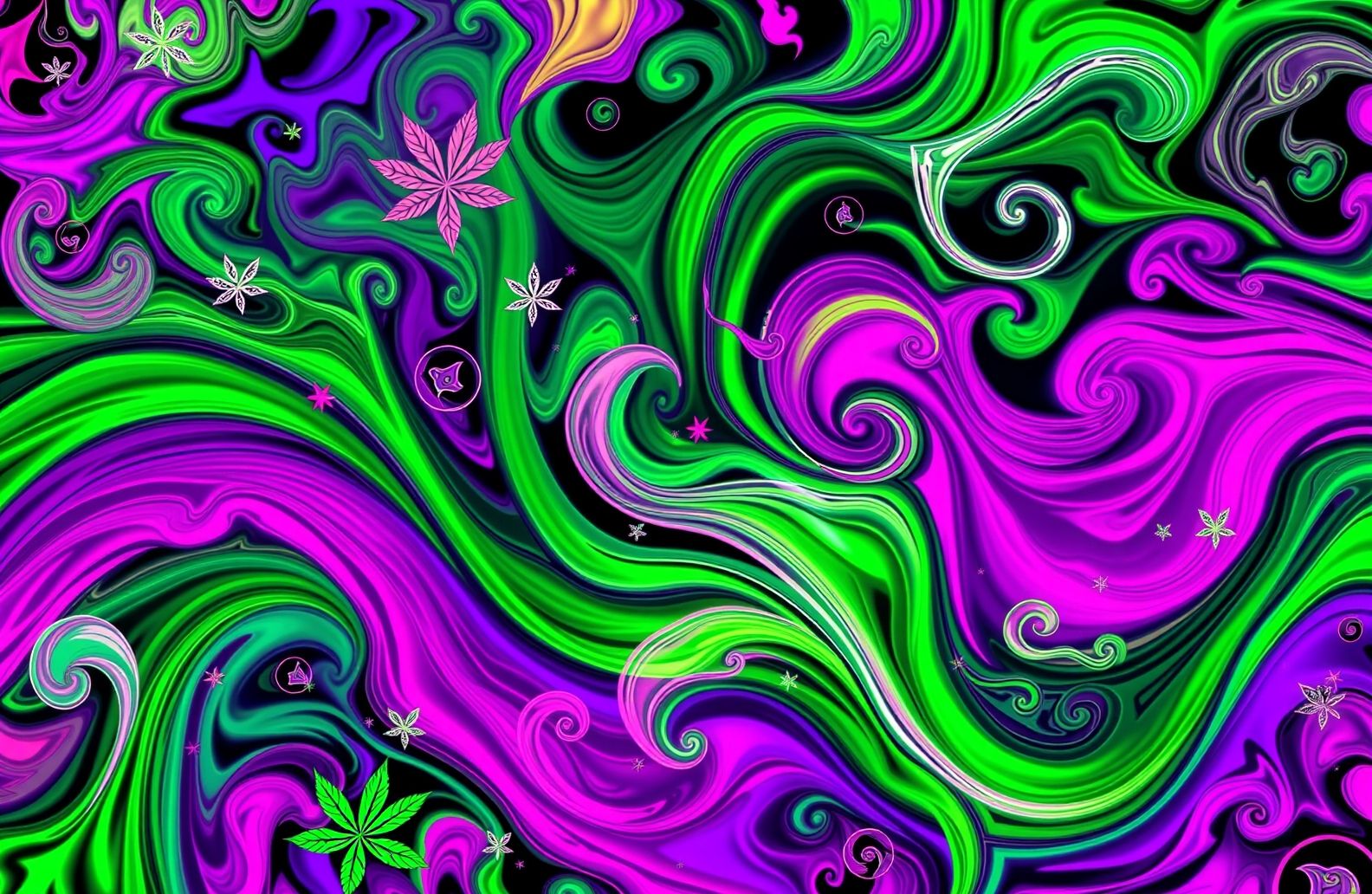 🔥 Free Download Psychedelic Weed Wallpaper by @nicholashahn | WallpaperSafari