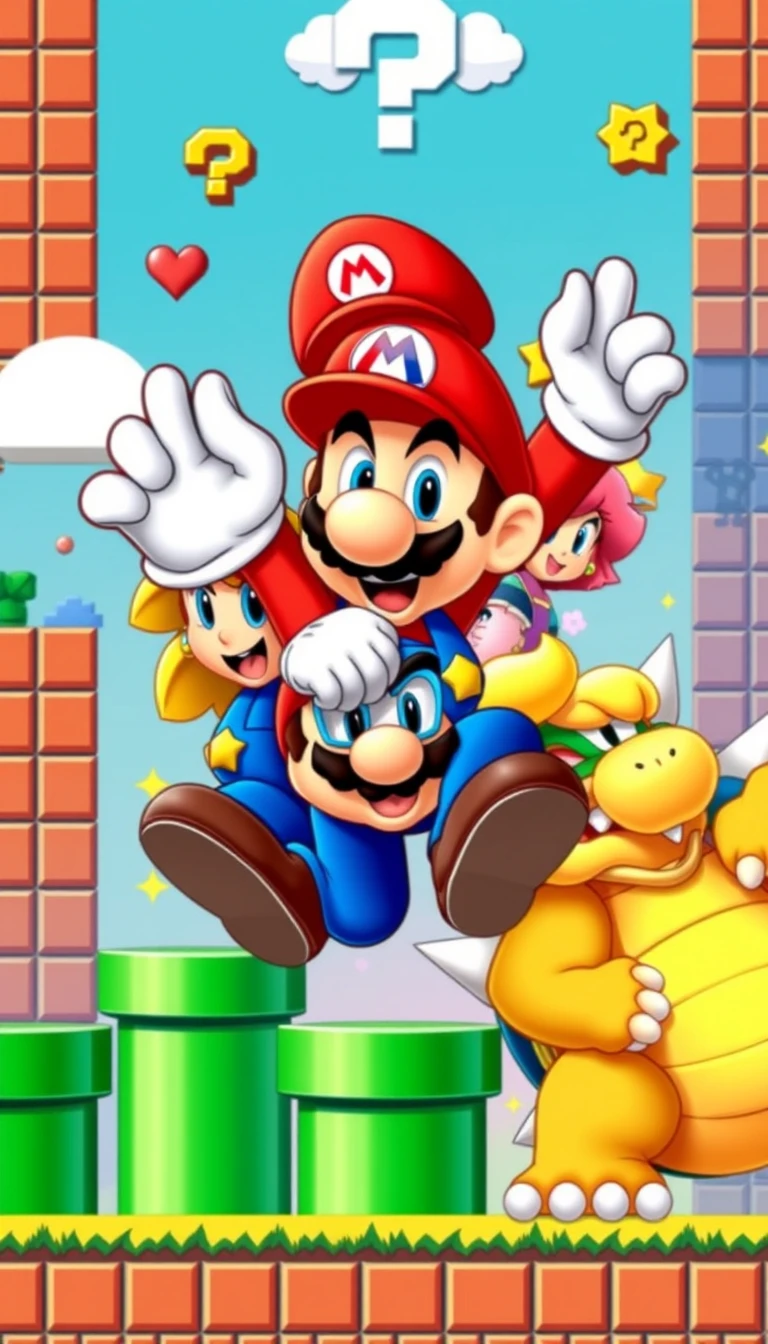 🔥 Free Download Mario Bros Phone Wallpaper by @evanr | WallpaperSafari