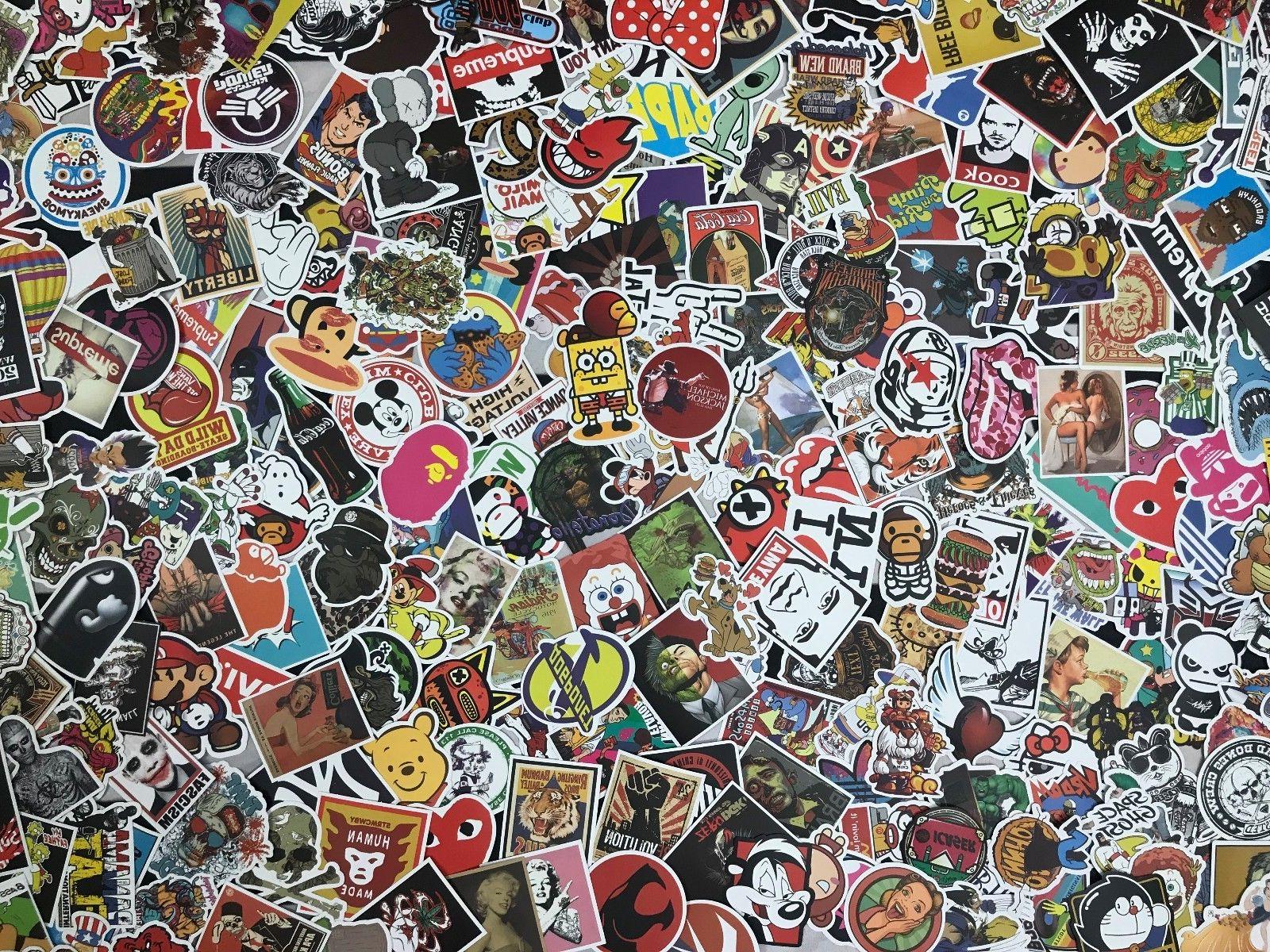 🔥 Free Download Skateboards Stickers Wallpaper On by @ericj ...