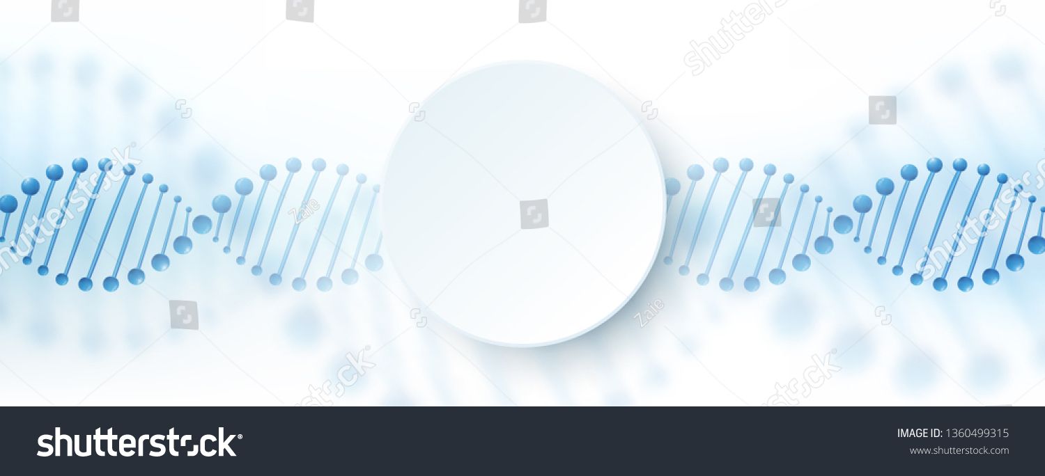 🔥 Free Download Dna Chromosome Banner Concept Science Technology Vector ...