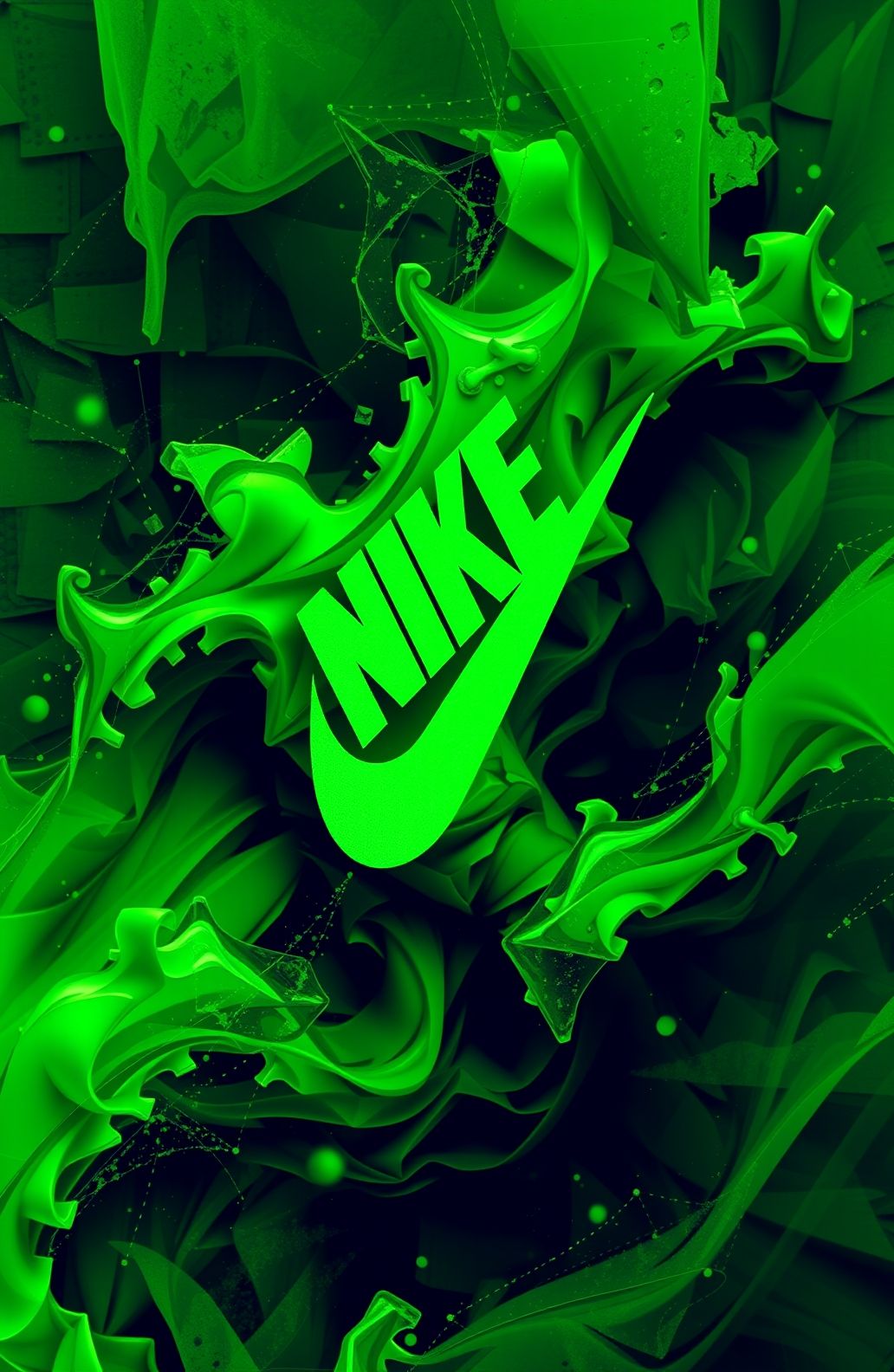 🔥 Free Download Green Nike Wallpaper by @melaniev | WallpaperSafari