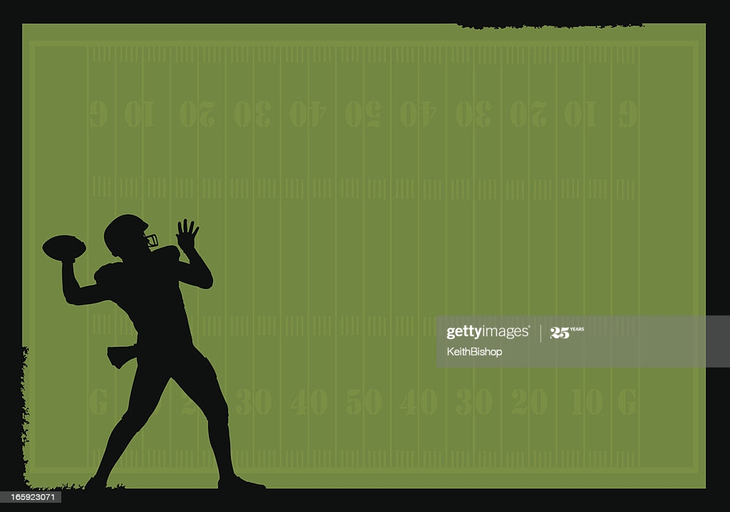 🔥 Free Download Football Quarterback Background With Field High Res ...