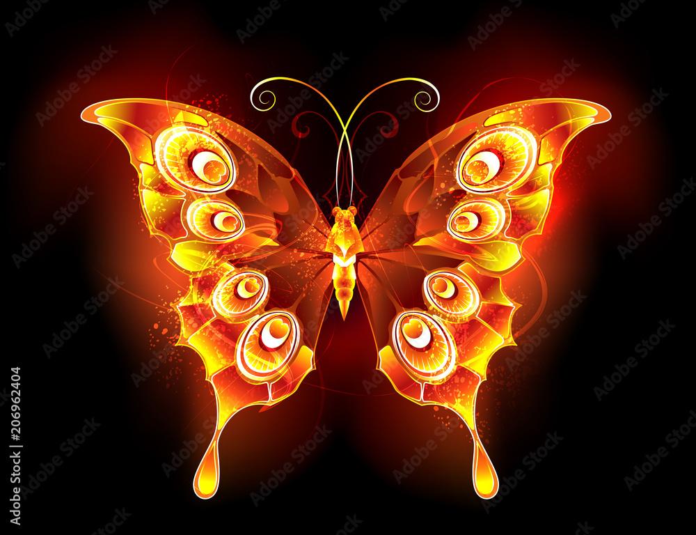[20+] Fire Butterfly Wallpapers | WallpaperSafari.com