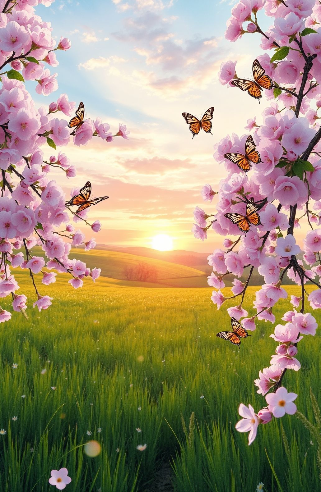 🔥 Free Download Aesthetic Spring Computer Background Hd Wallpaper by ...