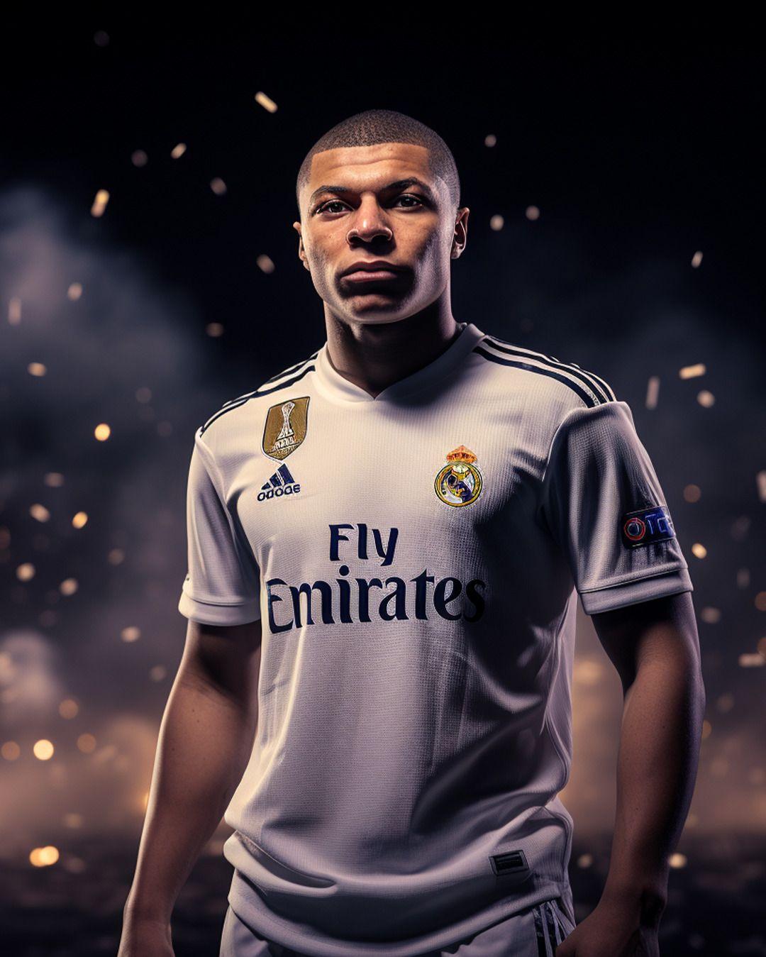  Free Download Kylian Mbappe Real Madrid 4k Desktop Wallpaper By