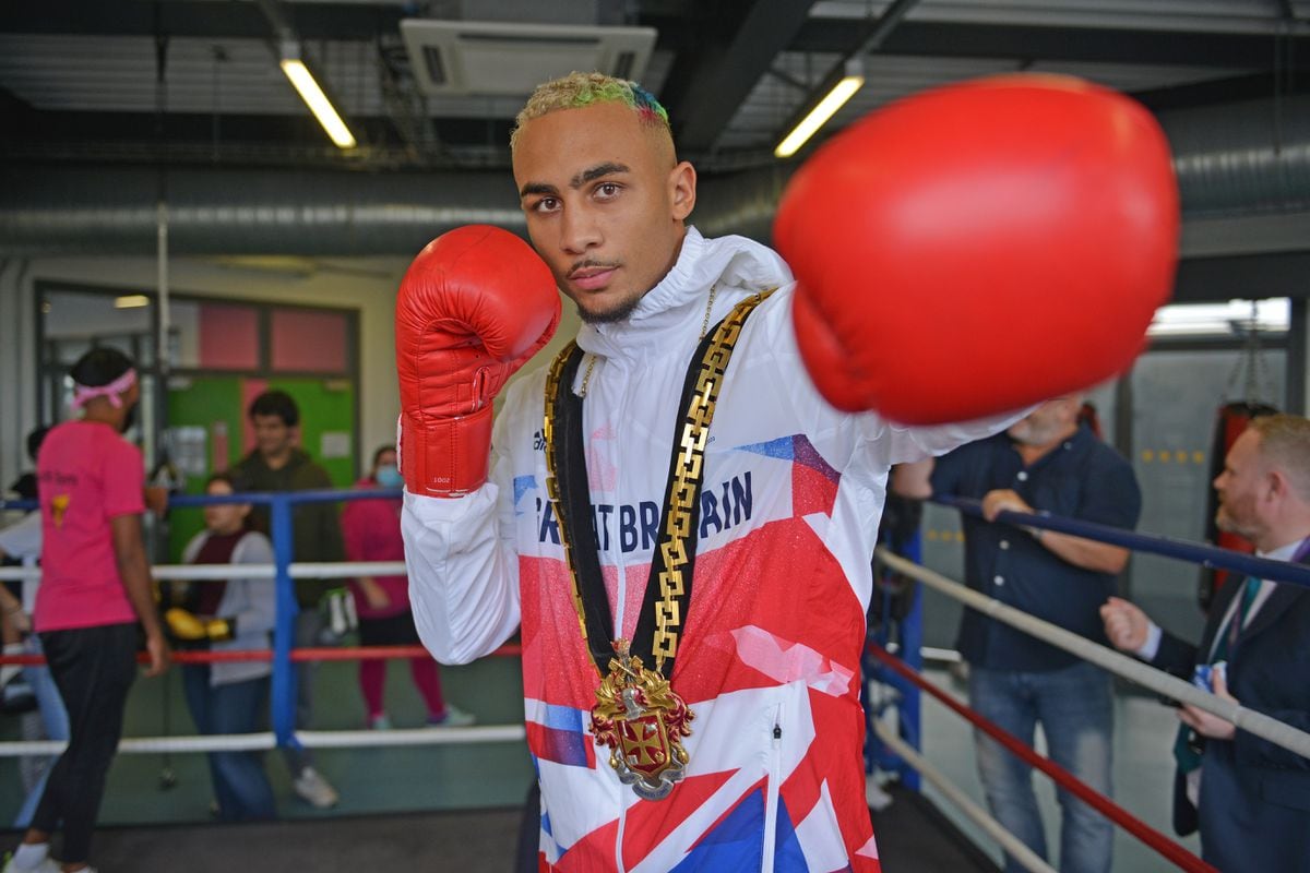 🔥 Free Download Black Country Boxer Ben Whittaker Going For Gold On The ...