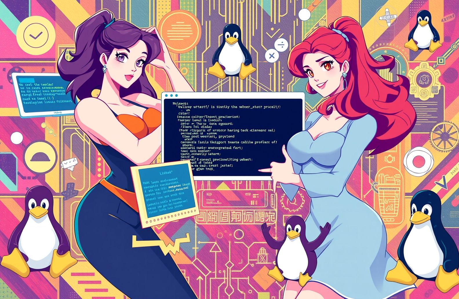 🔥 [50+] Linux Girls Wallpapers | WallpaperSafari