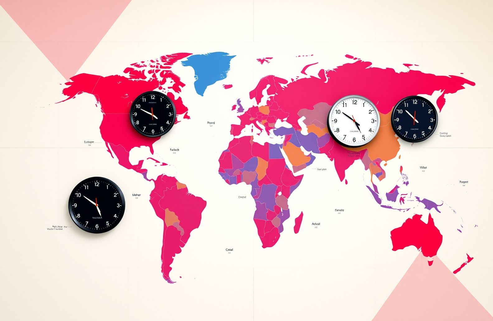 🔥 [50+] World Map Time Zones Wallpapers | WallpaperSafari