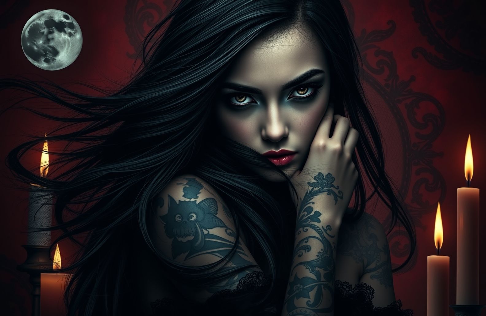 🔥 [50+] Goth Girl Wallpapers | WallpaperSafari