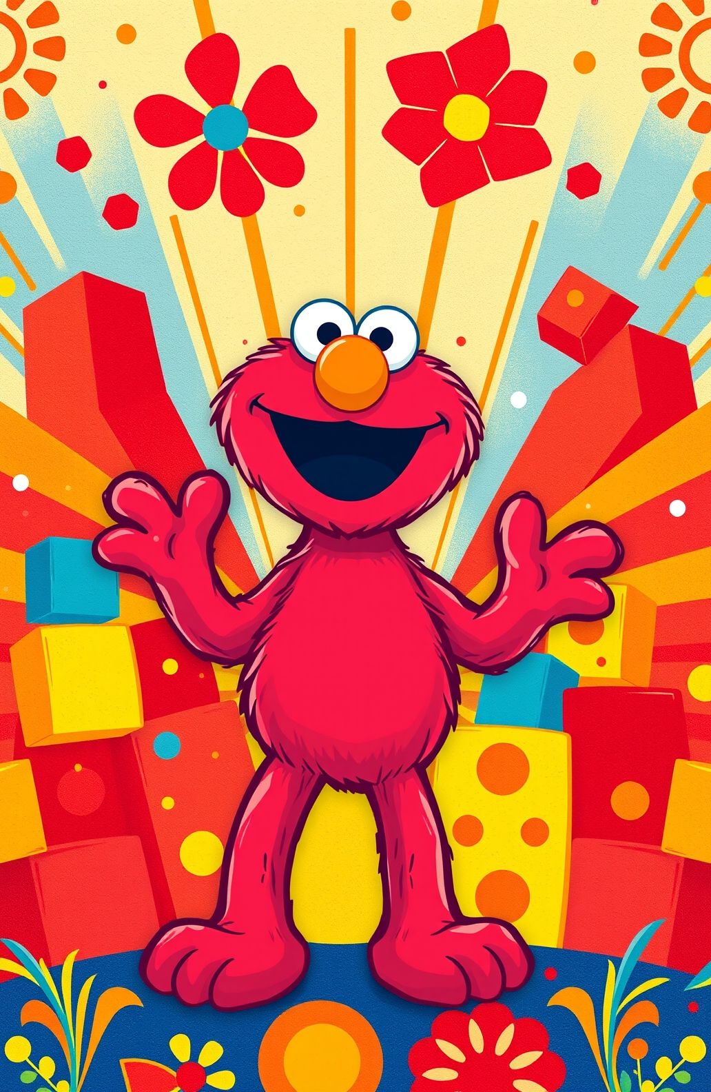 🔥 Free Download Elmo Wallpaper by @lruiz | WallpaperSafari